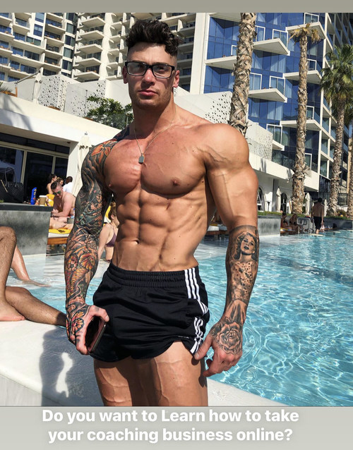 Lewis Harrison - A Fitness Model & Entrepreneur Generating $30K Per ...