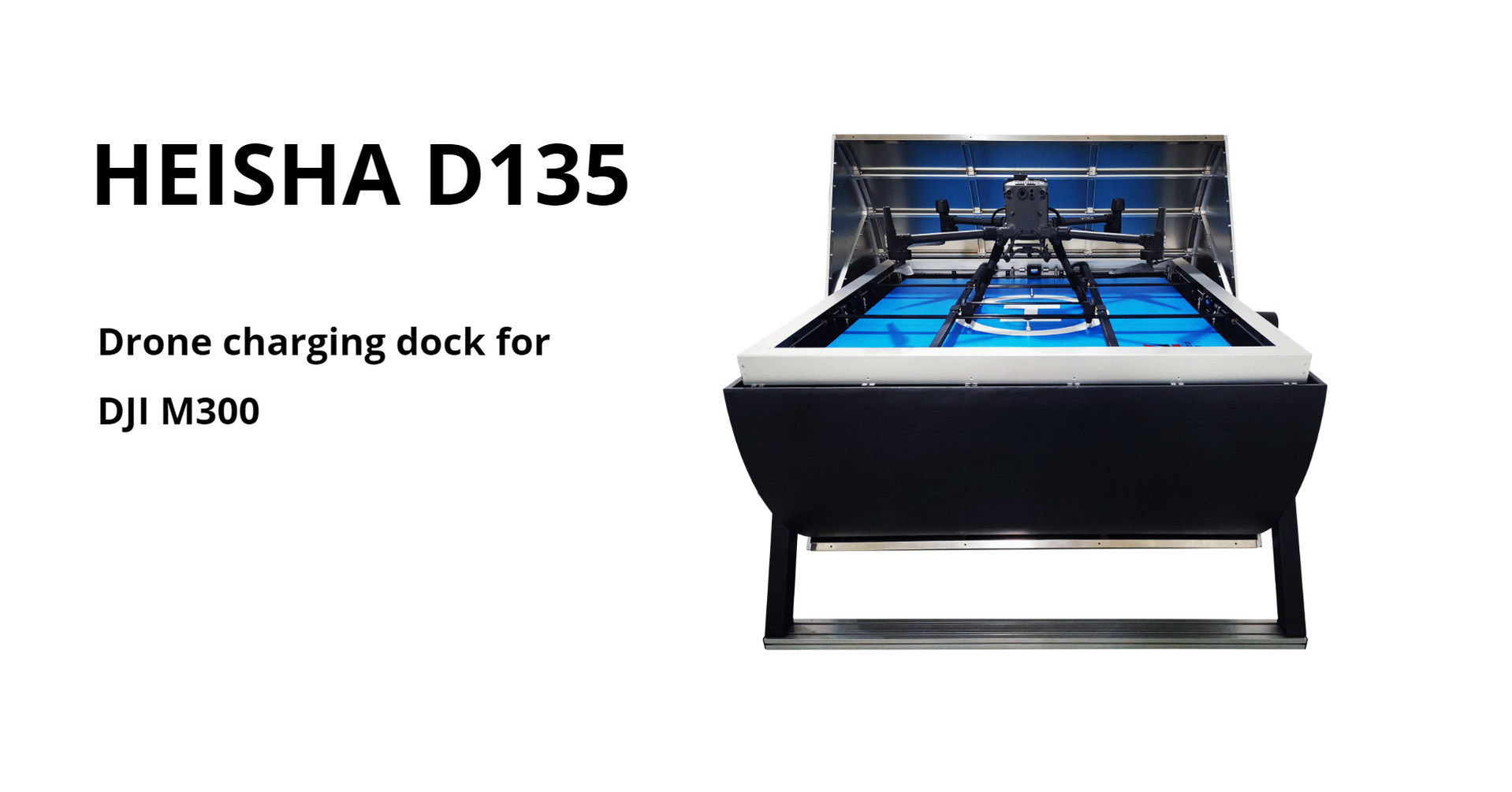 Insight into HEISHA D135 drone charging station for DJI Matrice300