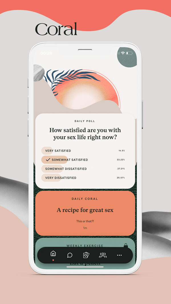 Coral Becomes World's First Interactive Sexual Wellness App for Couples