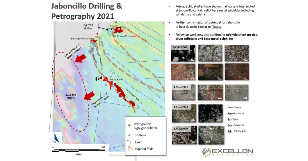 Excellon Drilling with Four Rigs at Platosa
