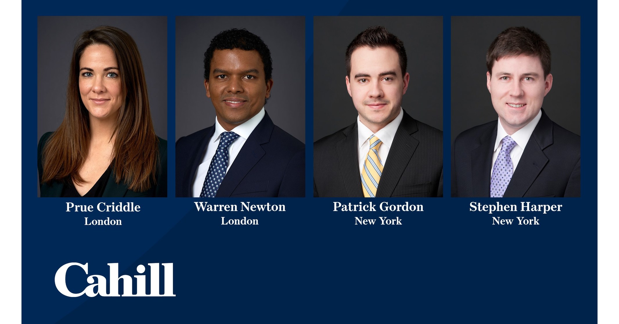 Cahill Announces New Partner Elections