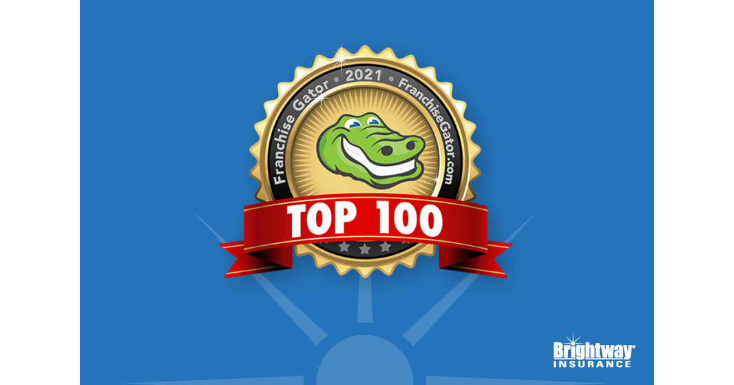 Brightway Insurance ranks 25th on Franchise Gator's 2021 Top 100 ...