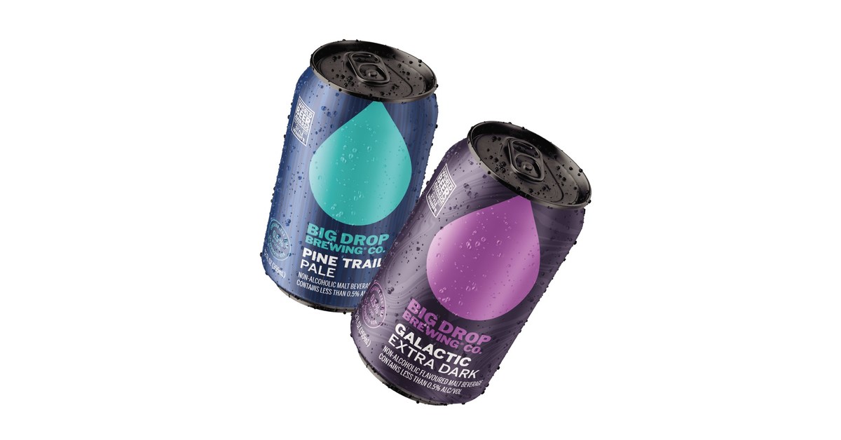 Big Drop Launches in U.S. Market with Non-Alcoholic Beers Brewed in Chicago