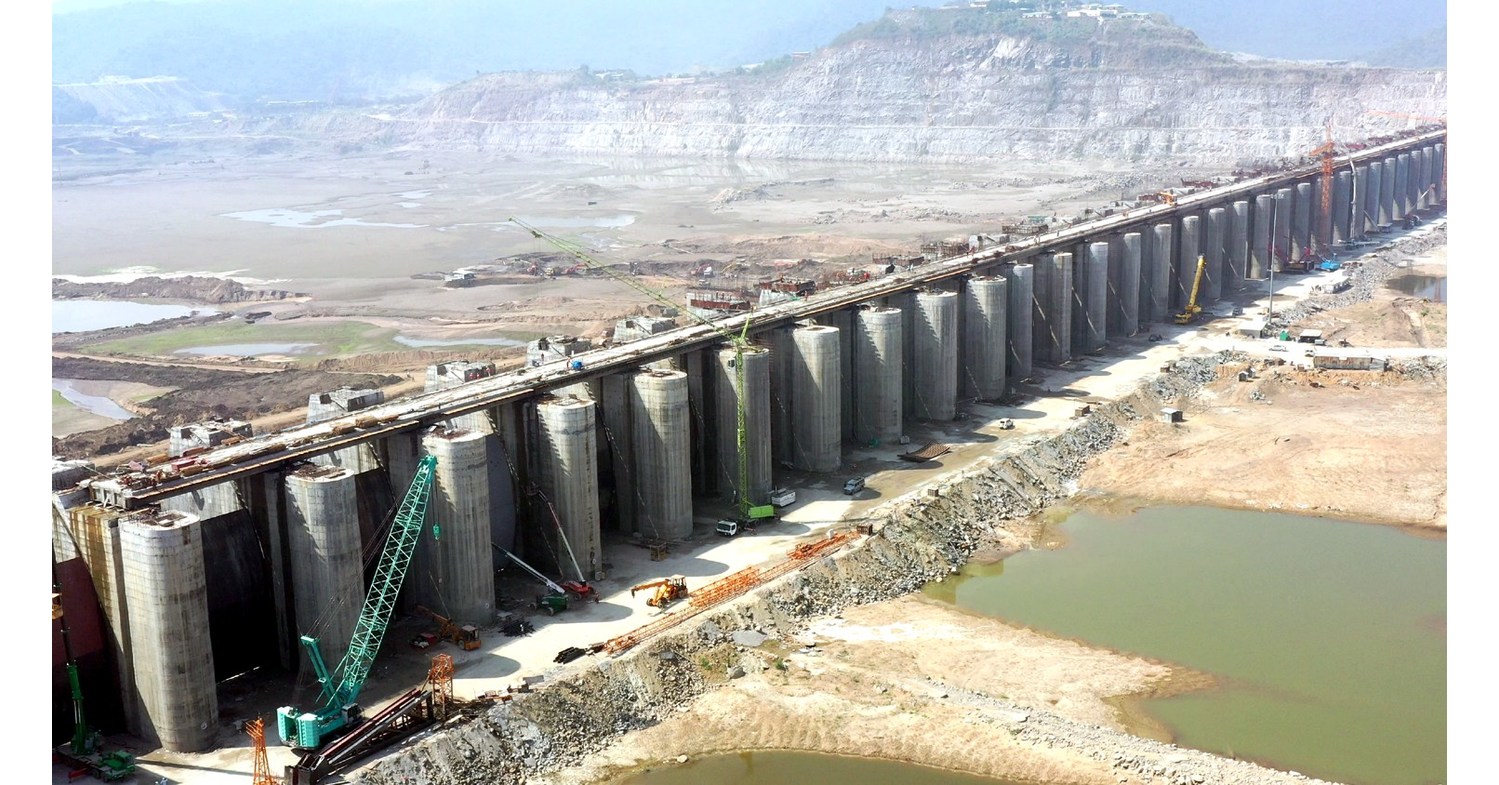 MEIL completes the Polavaram Spillway pillers