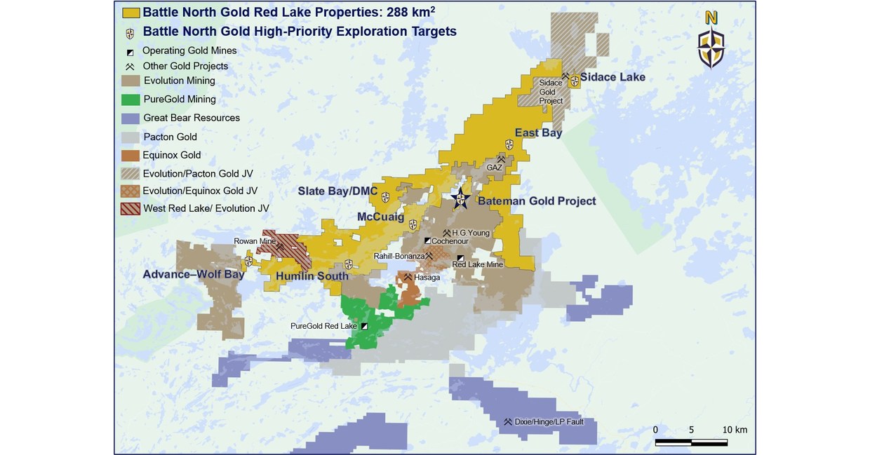 Battle North Gold Launches its Multi-Faceted Red Lake Regional ...
