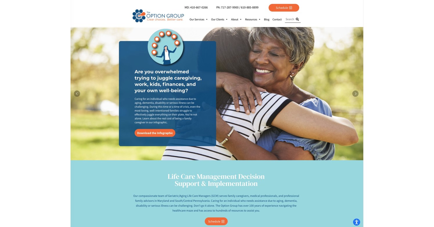 The Option Group Celebrates 10 Years with Growth into PA, Expanded Life ...