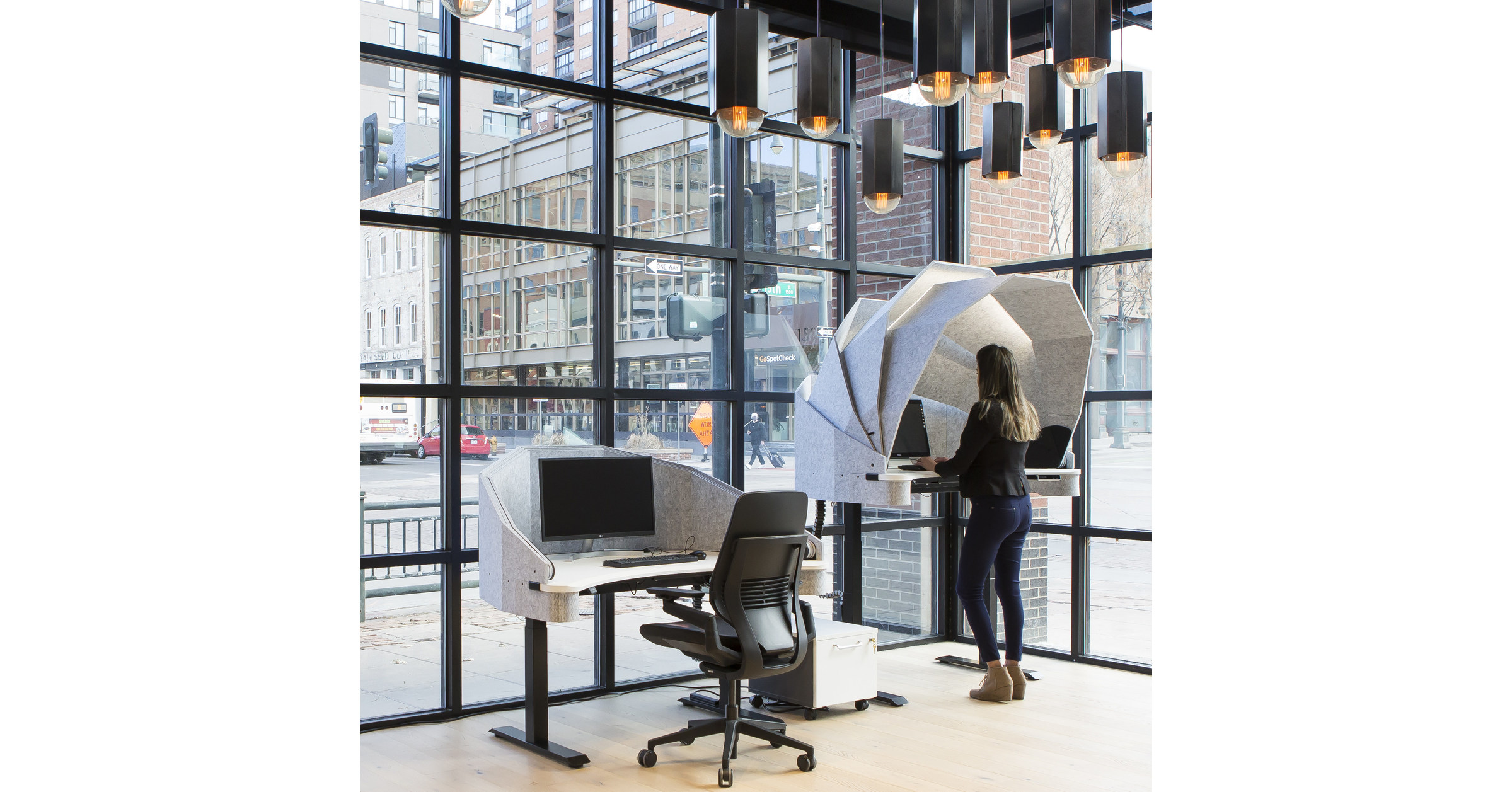 MojoDesk Launches MojoDome, an Adjustable Privacy Pod and Standing Desk ...