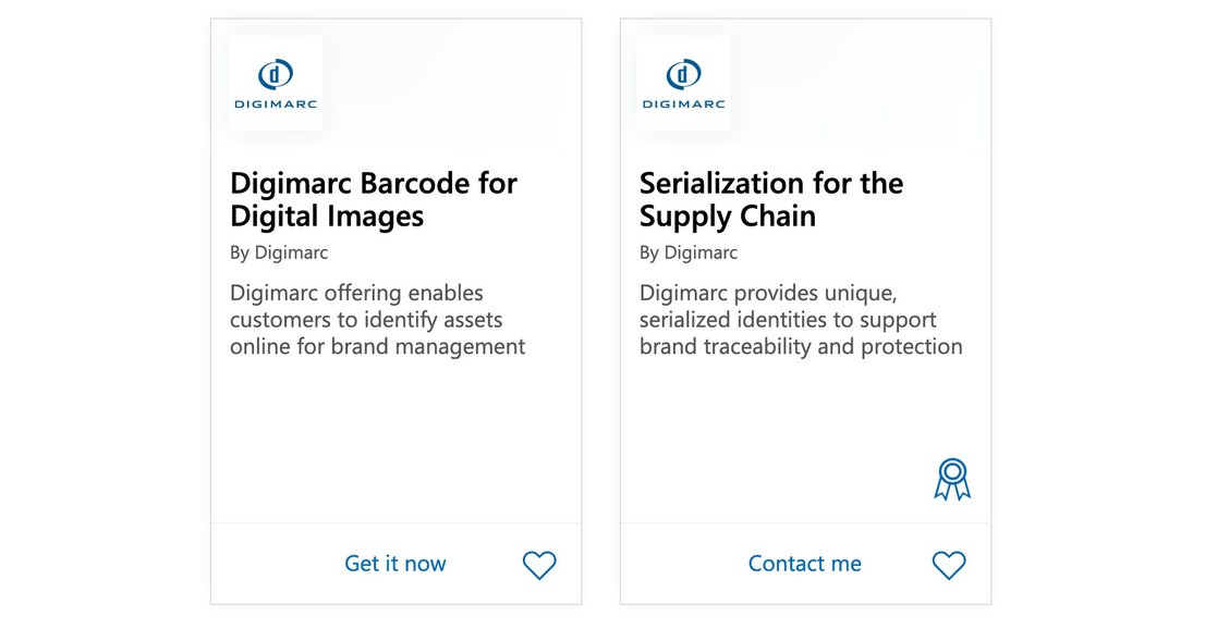 Digimarc Now Available in the Microsoft Azure Marketplace