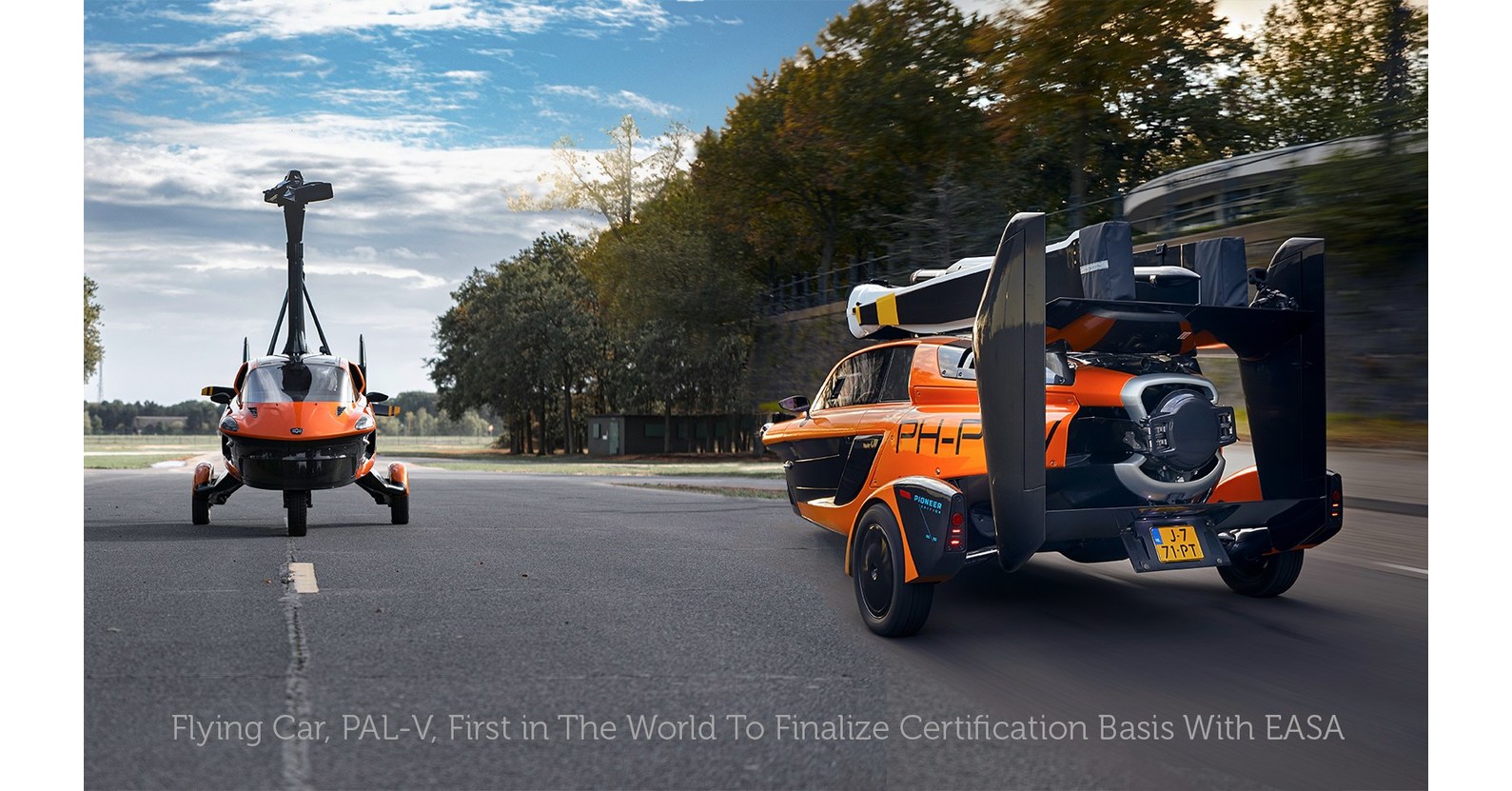 Flying Car, PAL-V, First In The World To Finalize Certification Basis ...