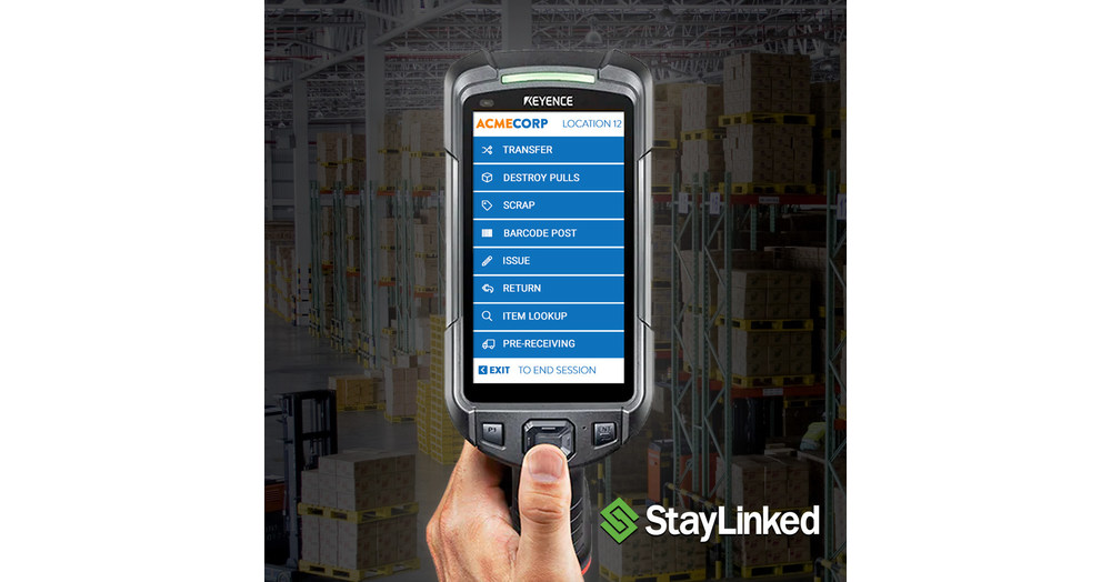 KEYENCE and StayLinked Expand Partnership with Support for Keyence BT ...