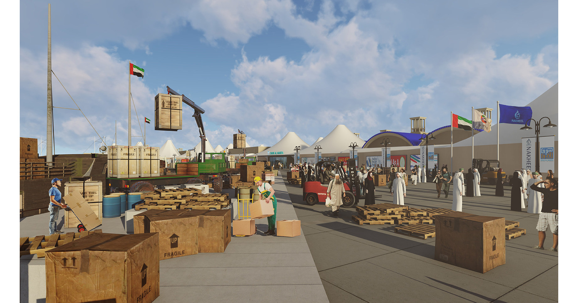 Nakheel Malls' Souk Al Marfa fills wholesale trade market gap in ...