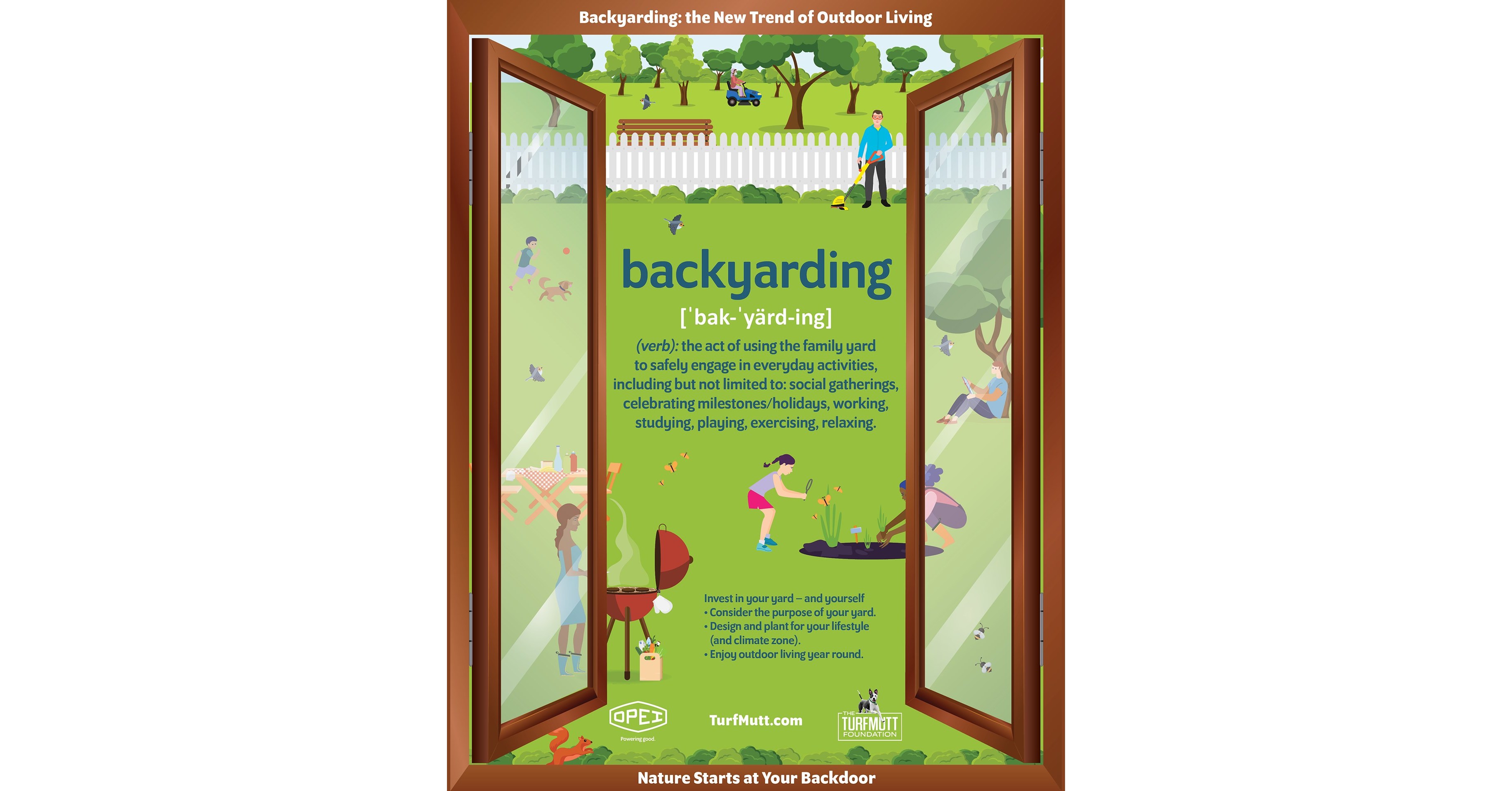 The TurfMutt Foundation Predicts "Backyarding" To Become Permanent Trend