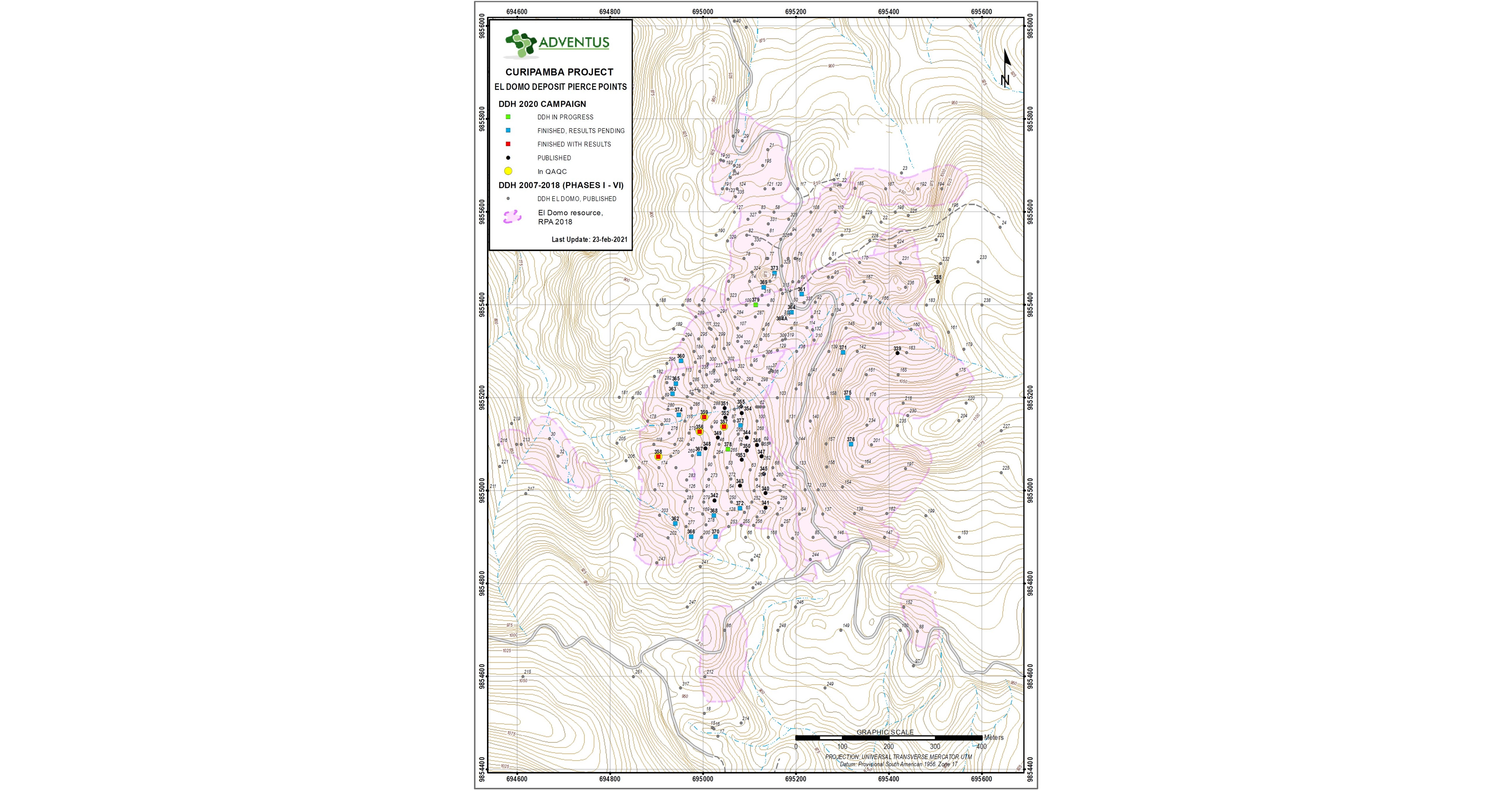 Adventus and Salazar Announce Drilling Results at the El Domo Deposit ...