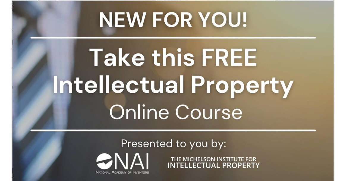 The National Academy of Inventors Announces Top-Ranked IP Curriculum Course