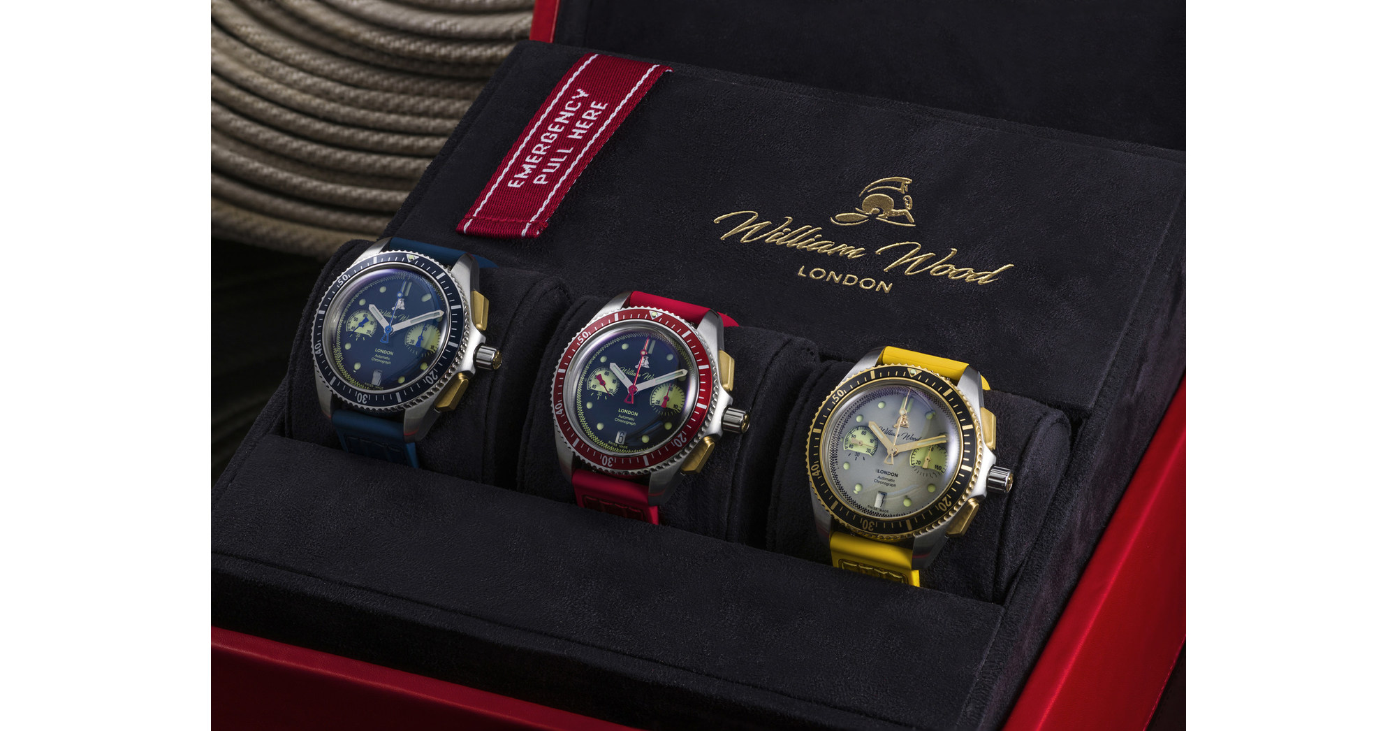 William Wood Watches Launch Their Fourth Range, The Triumph Collection