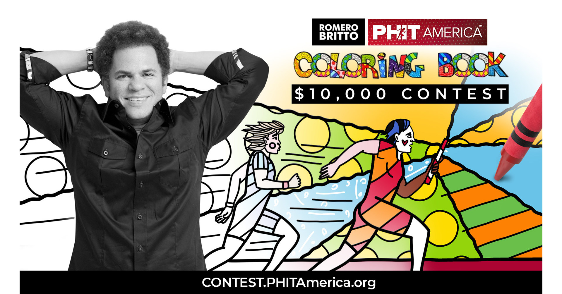 PHIT America Announces $10,000 Coloring Contest Featuring the Work of ...