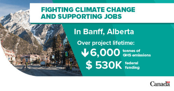 The Town of Banff is converting wood waste into energy with support ...