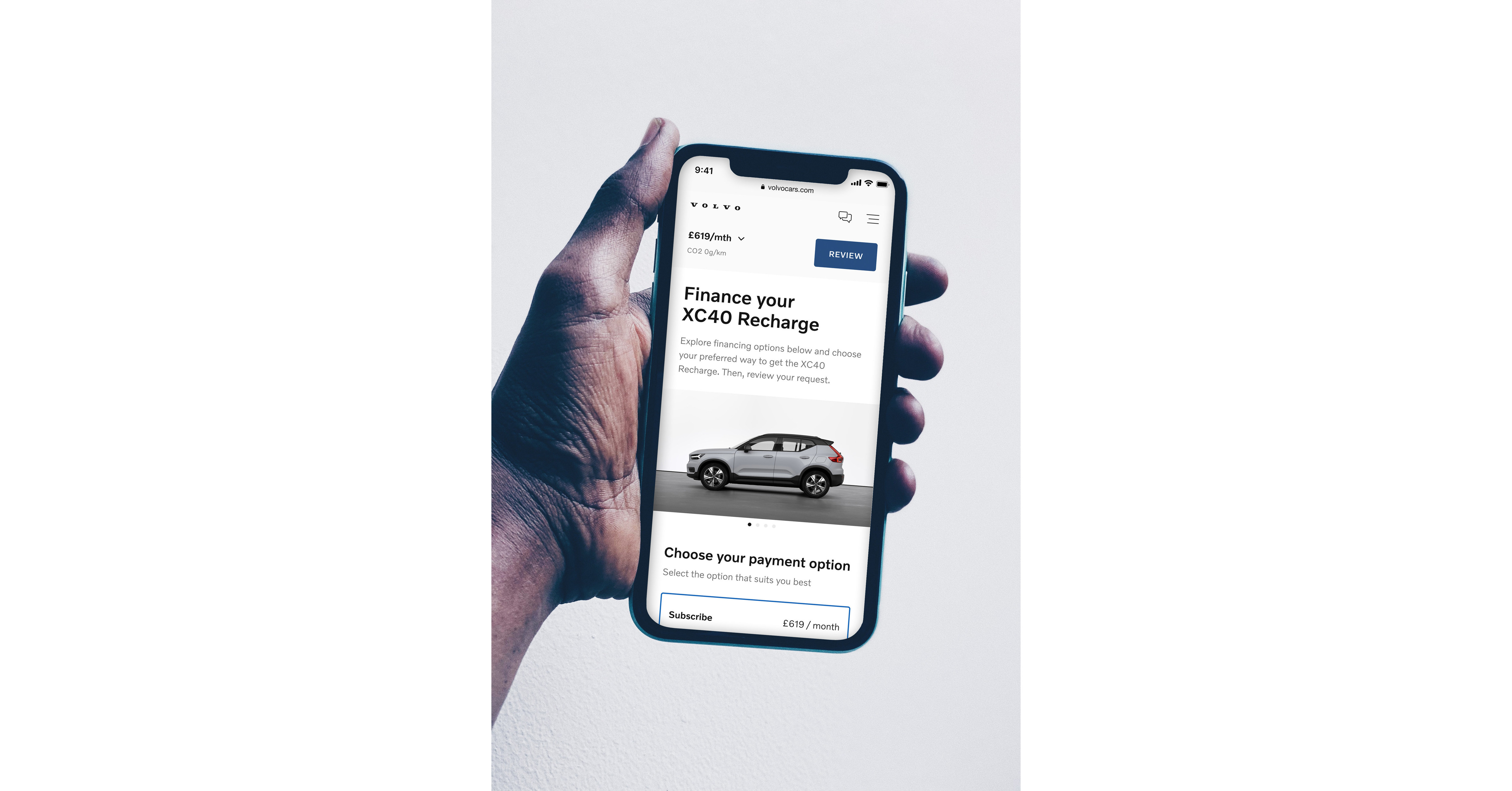 All pure electric Volvo models to be available online only