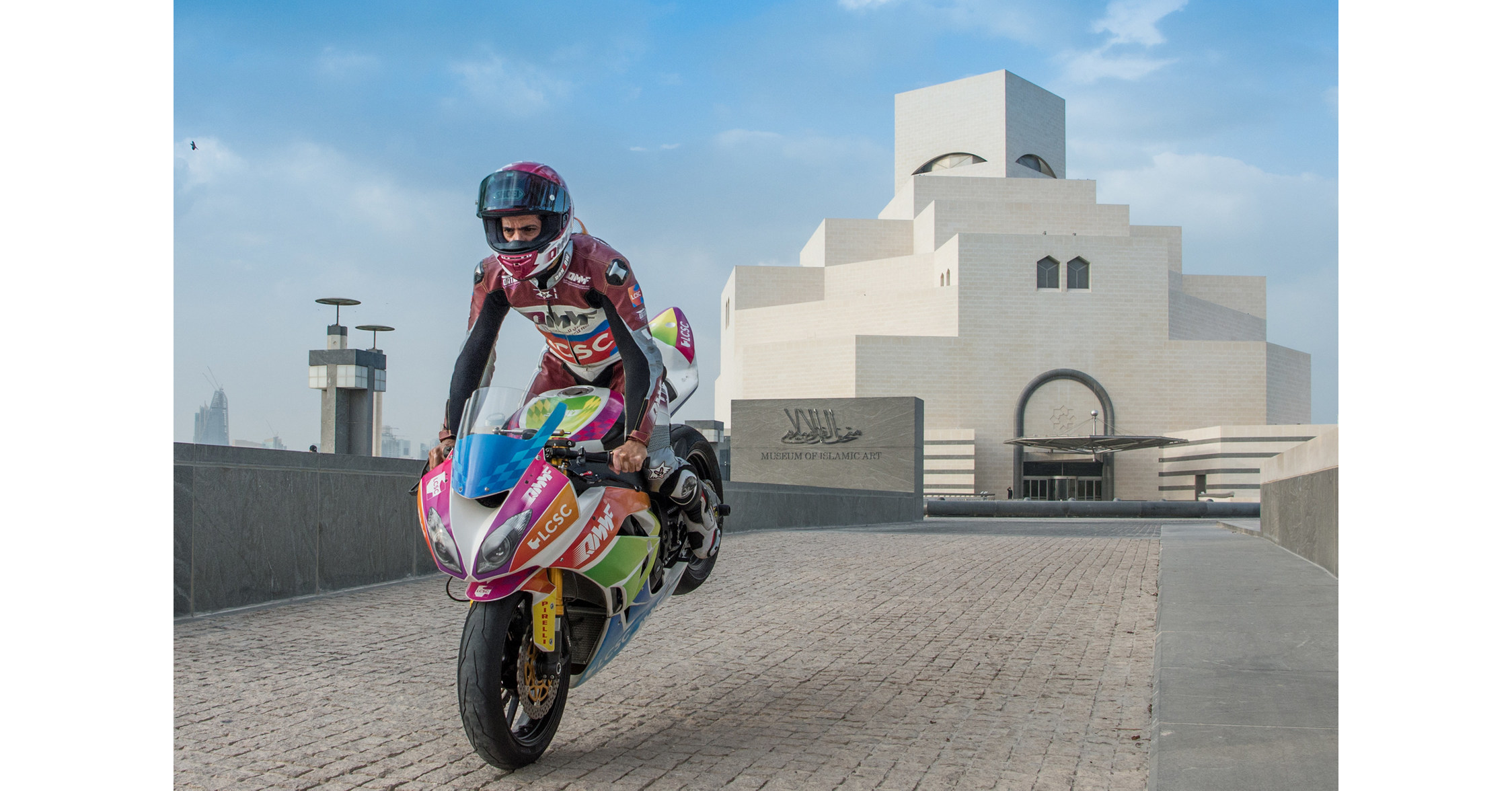 Qatar Gears Up to Host Two MotoGP Races With Dazzling Display