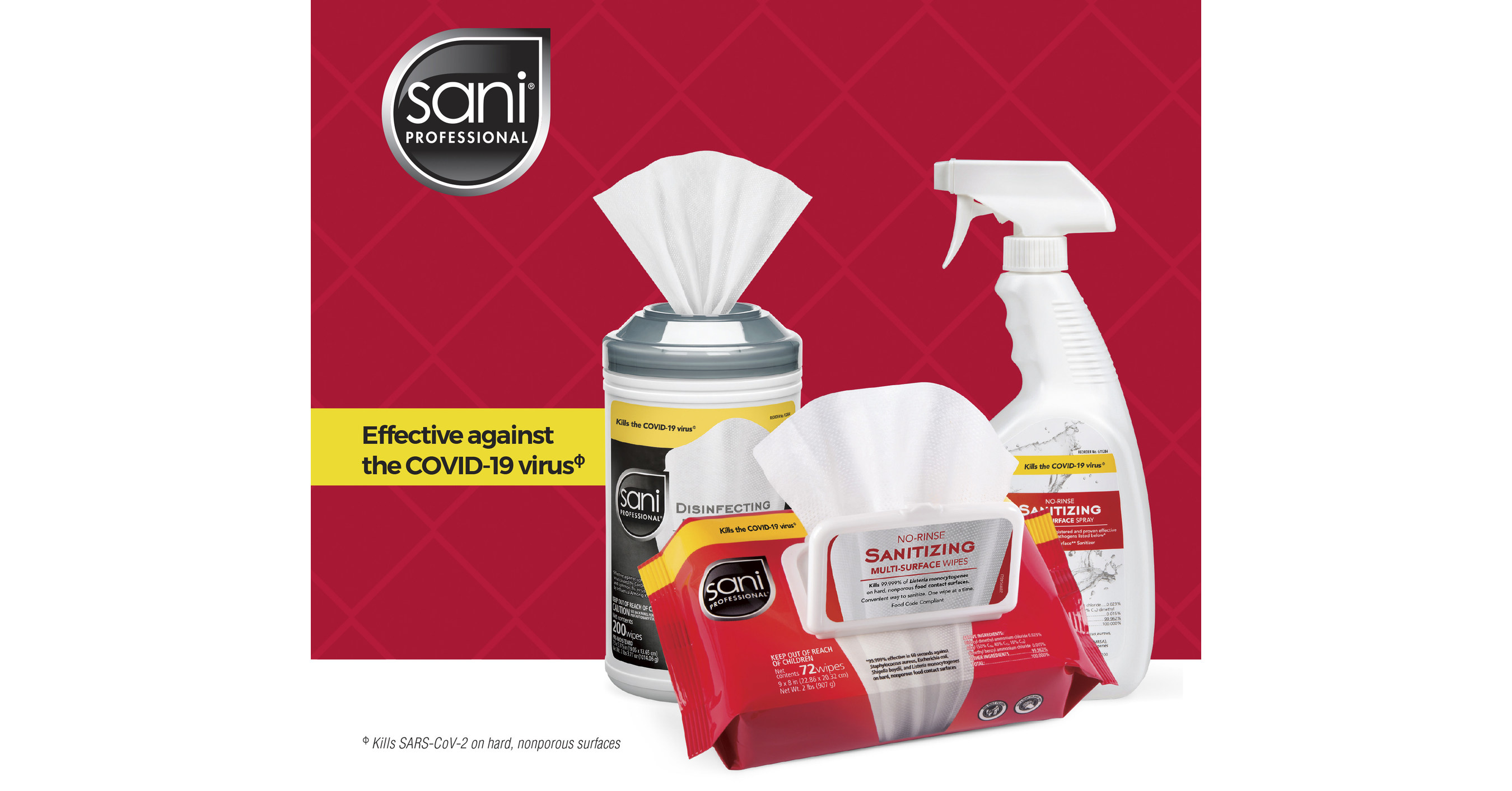 EPA Approves Three Sani Professional Sanitizing and Disinfecting ...