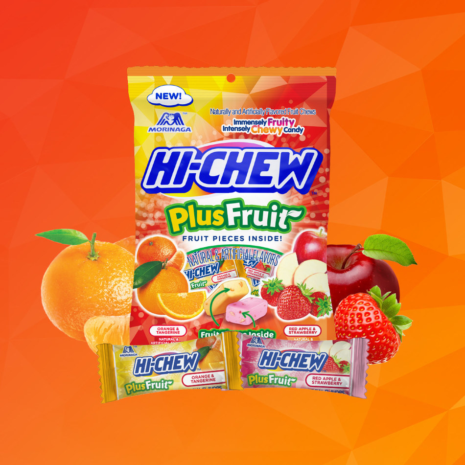 HI-CHEW™ Plus Fruit Introduces Two New Unique Flavor Pairings with Real ...