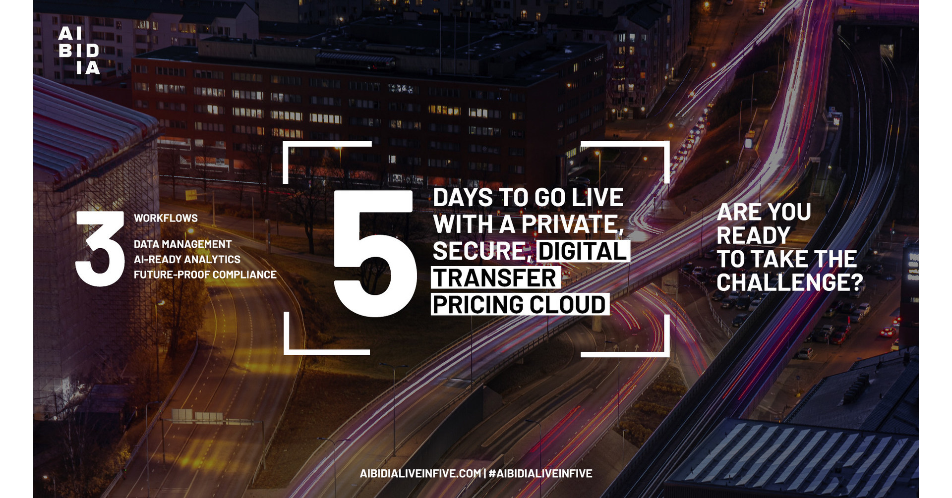 Aibidia™ Launches "Live in Five" Digital Transfer Pricing Challenge