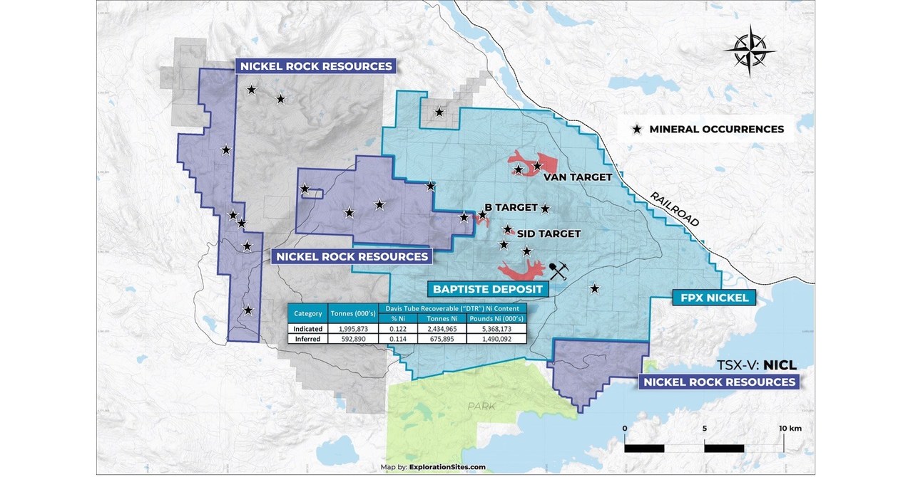 Nickel Rock Resources Files NI 43-101 Report for the Nickel Project ...