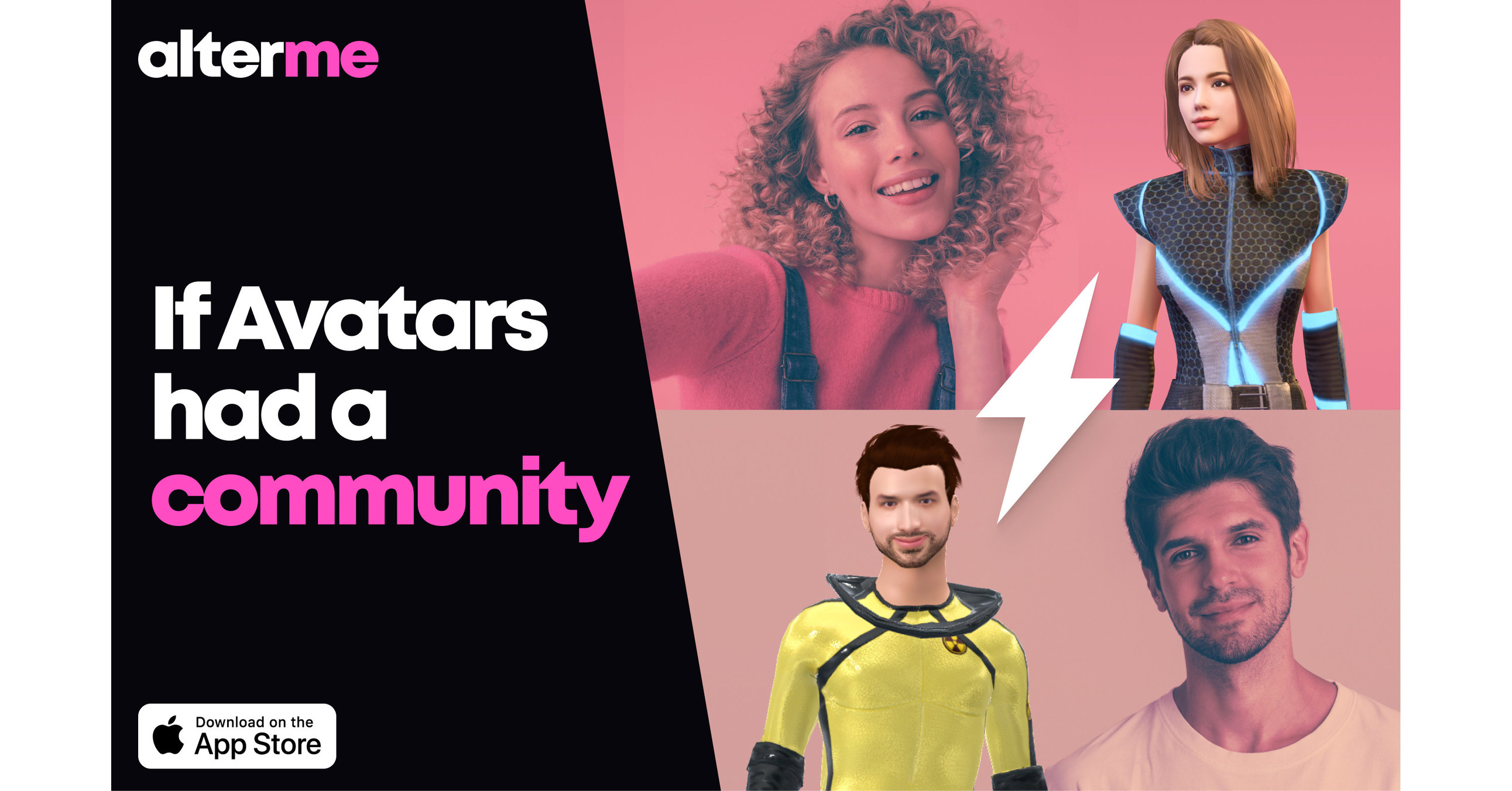 Meet AlterMe! New digital you with more friends, less social pressure