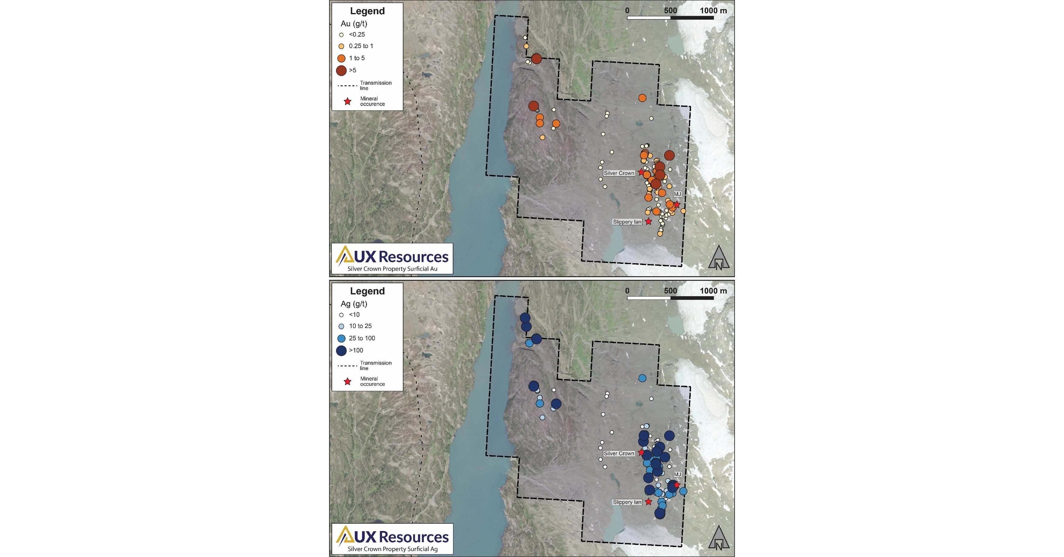 AUX Reports High-grade Results from Independence and Silver Crown