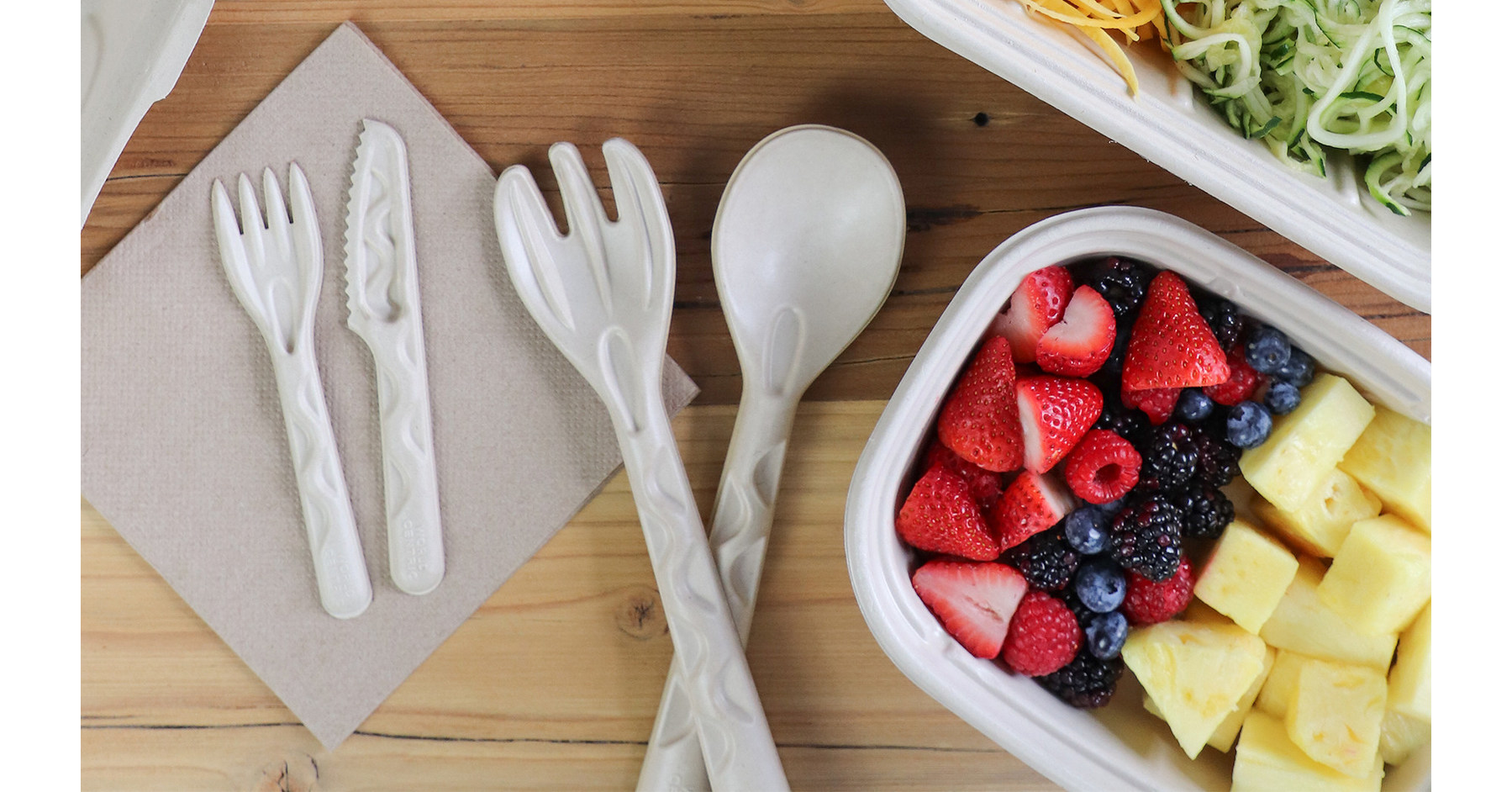 World Centric® Unveils Breakthrough Compostable Molded Fiber Cutlery