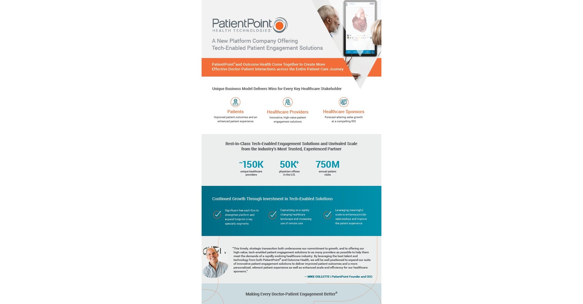 PatientPoint Combines with Outcome Health to Create PatientPoint Health ...