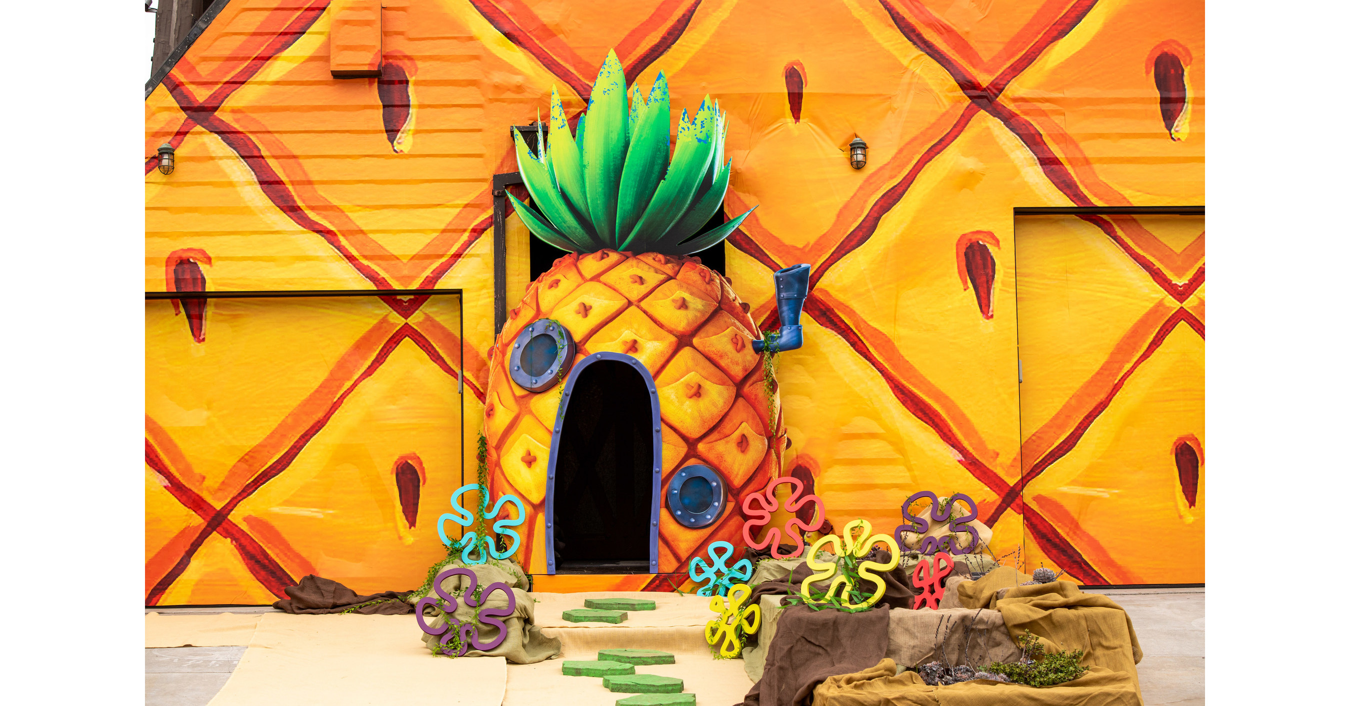 Spongebob Background Pineapple House Original Animation SpongeBob
