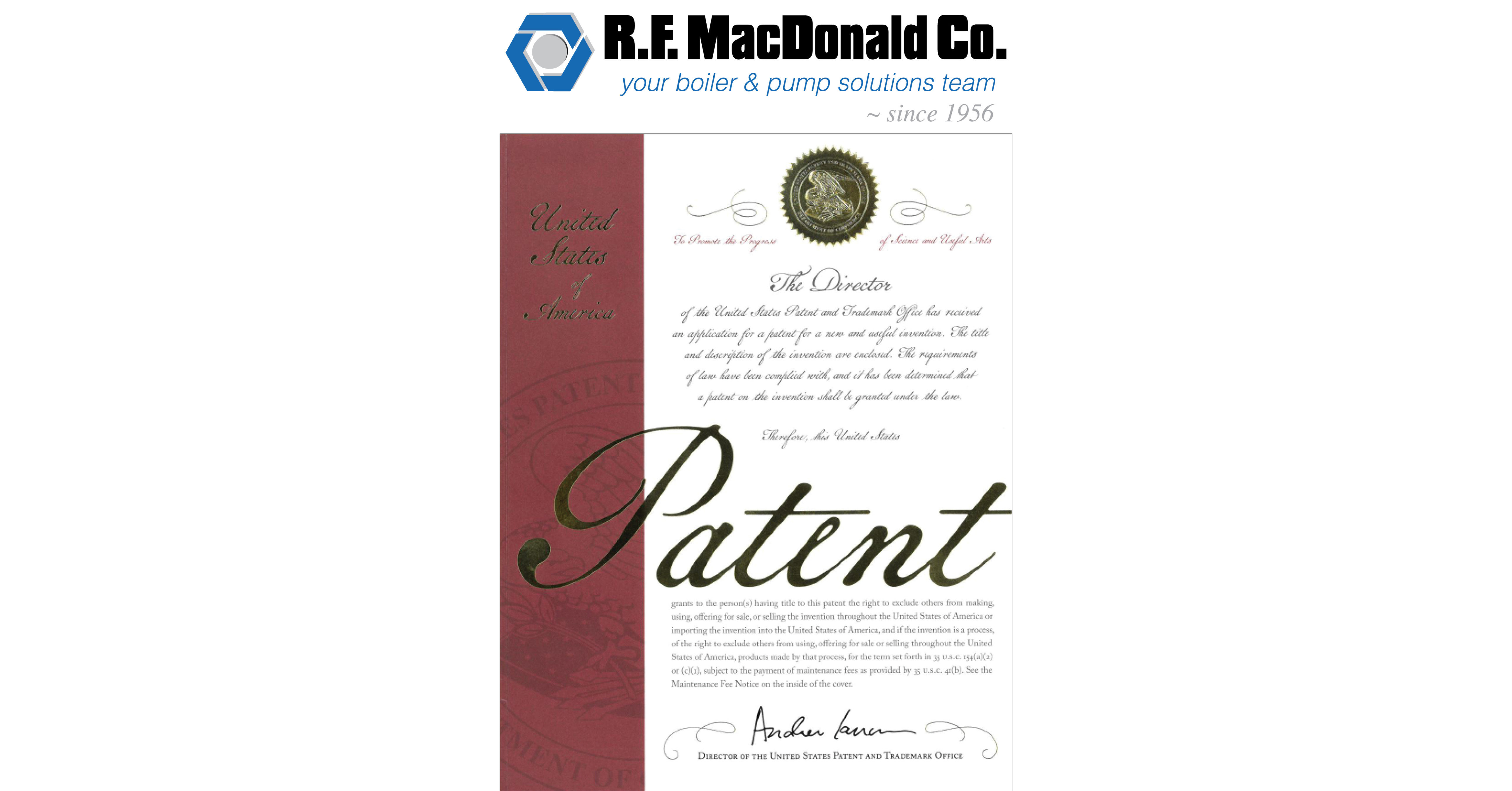 Patent Issued to R.F. MacDonald Co. for Safest NOx Emissions Reduction ...