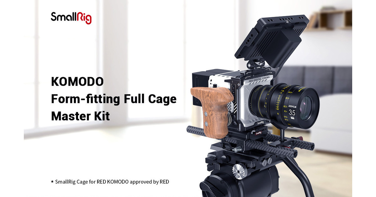 SmallRig Announces the Master Kit for KOMODO, Approved by RED