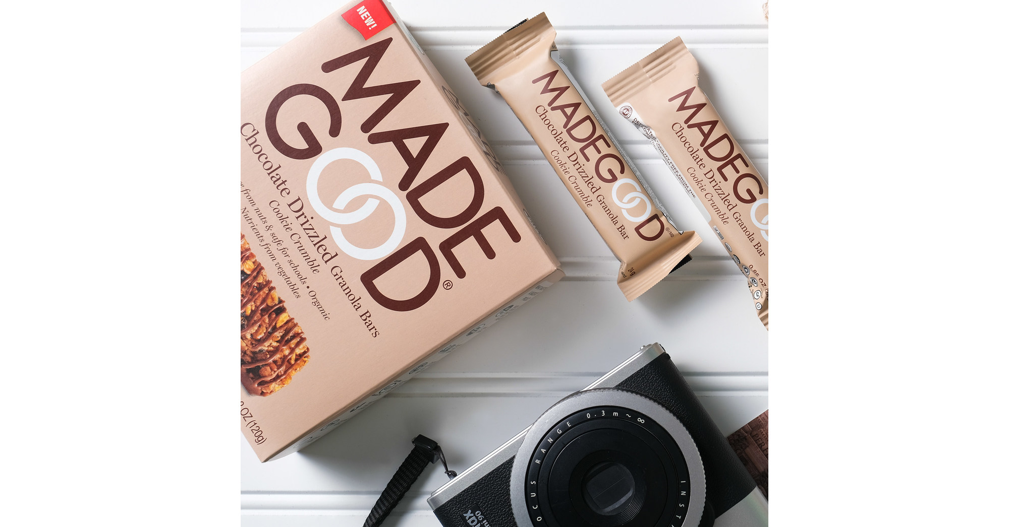 MadeGood Sweetens Up Snack Bars With New Chocolate Drizzled Granola Bars