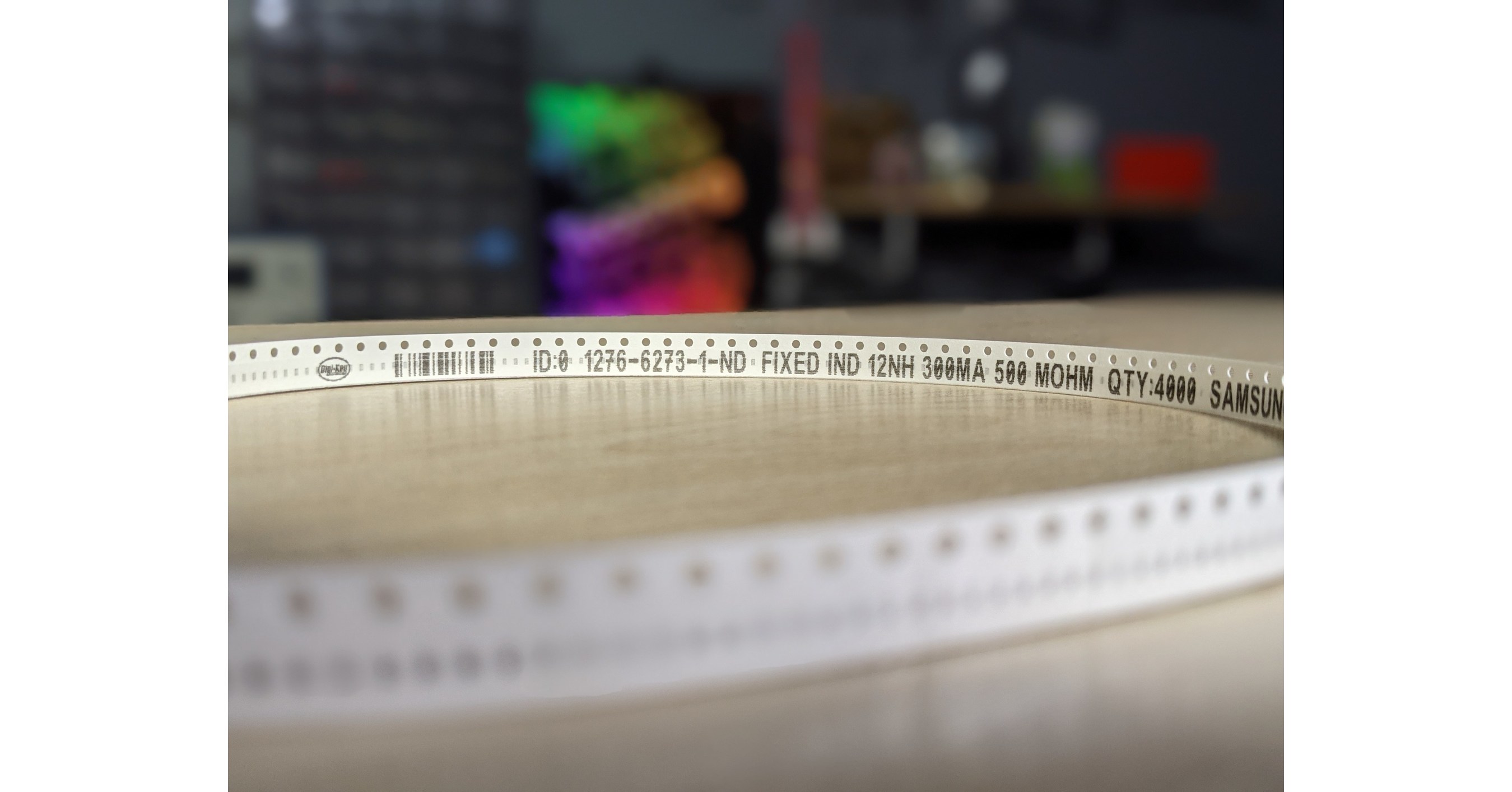 Digi-Key Electronics Launches Enhanced Part Tracing for Cut Tape Printing