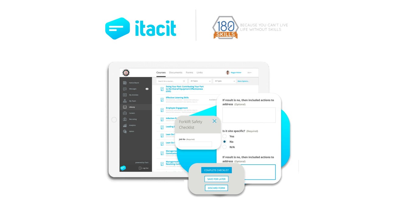 iTacit Adds Leading Manufacturing and Employability Training by 180 ...