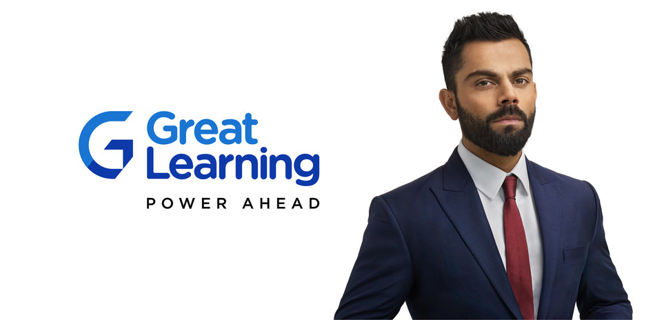 Great Learning's new logo reinforces the brand's 'Power Ahead' positioning