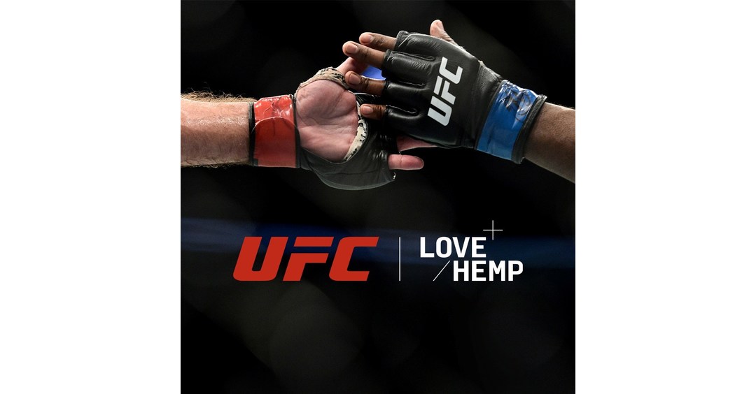 UFC® Names Love Hemp Official Global CBD Partner