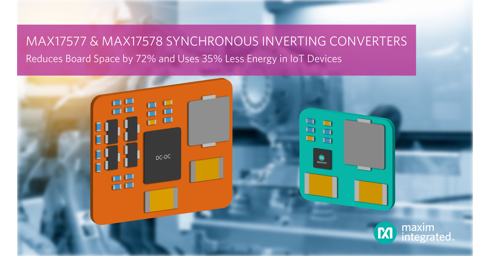 Maxim Integrated Synchronous DC-DC Inverting Converters Reduce ...