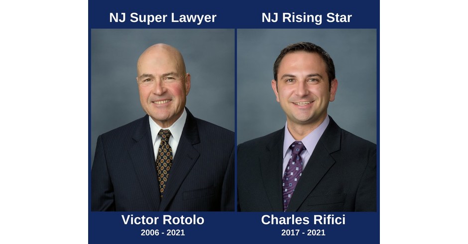 Rotolo, Rifici Named to Thomson Reuters' 2021 New Jersey Super Lawyers ...