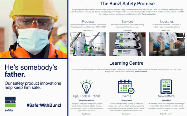 Bunzl Safety Launches First Phase of New Digital Customer Experience
