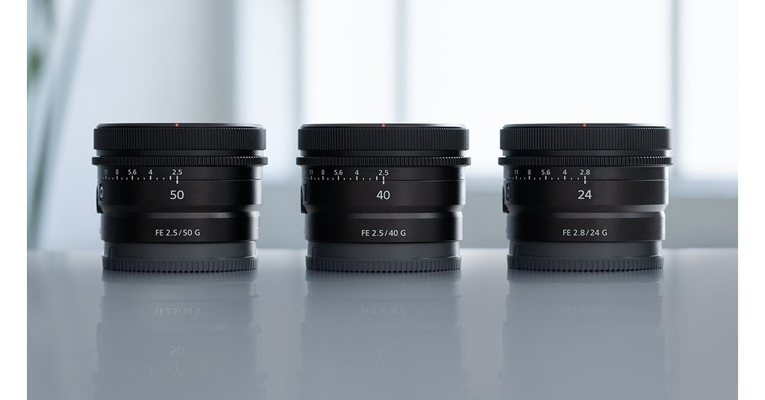 Sony Electronics Introduces Three New High-Performance G Lenses™ to its ...