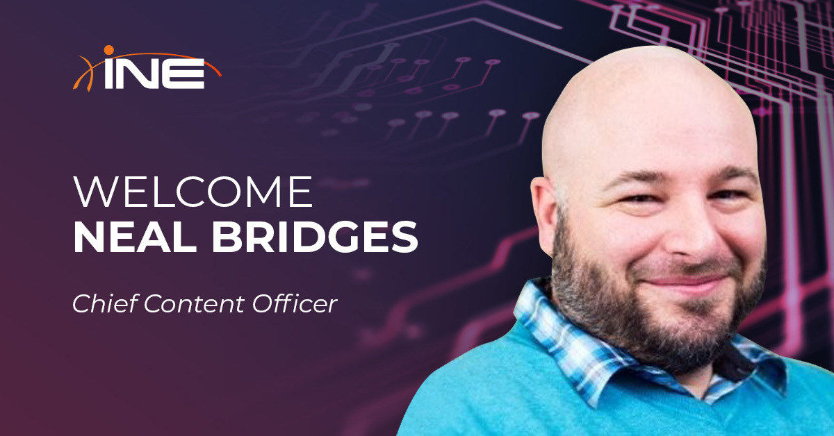 Neal Bridges Joins INE as Chief Content Officer