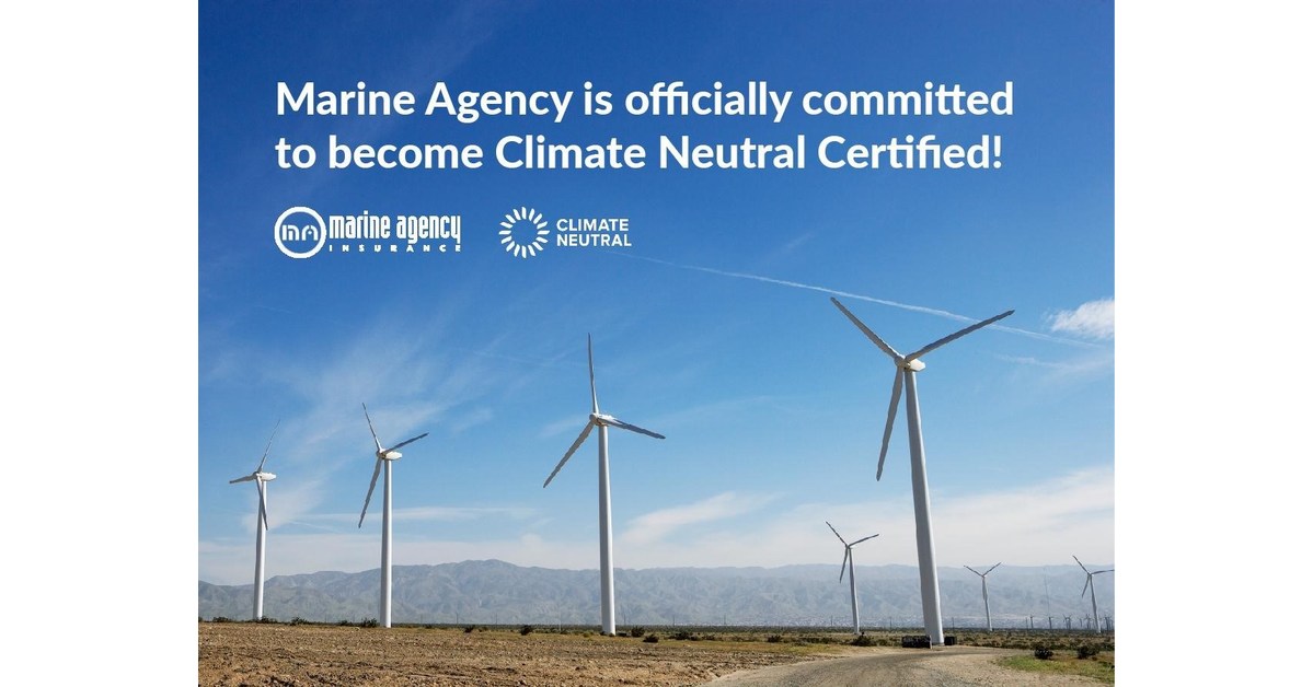 Marine Agency Commits to Become Climate Neutral Certified