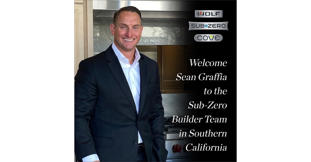 Sub-Zero Welcomes Sean Graffia to its Builder Team in Southern California
