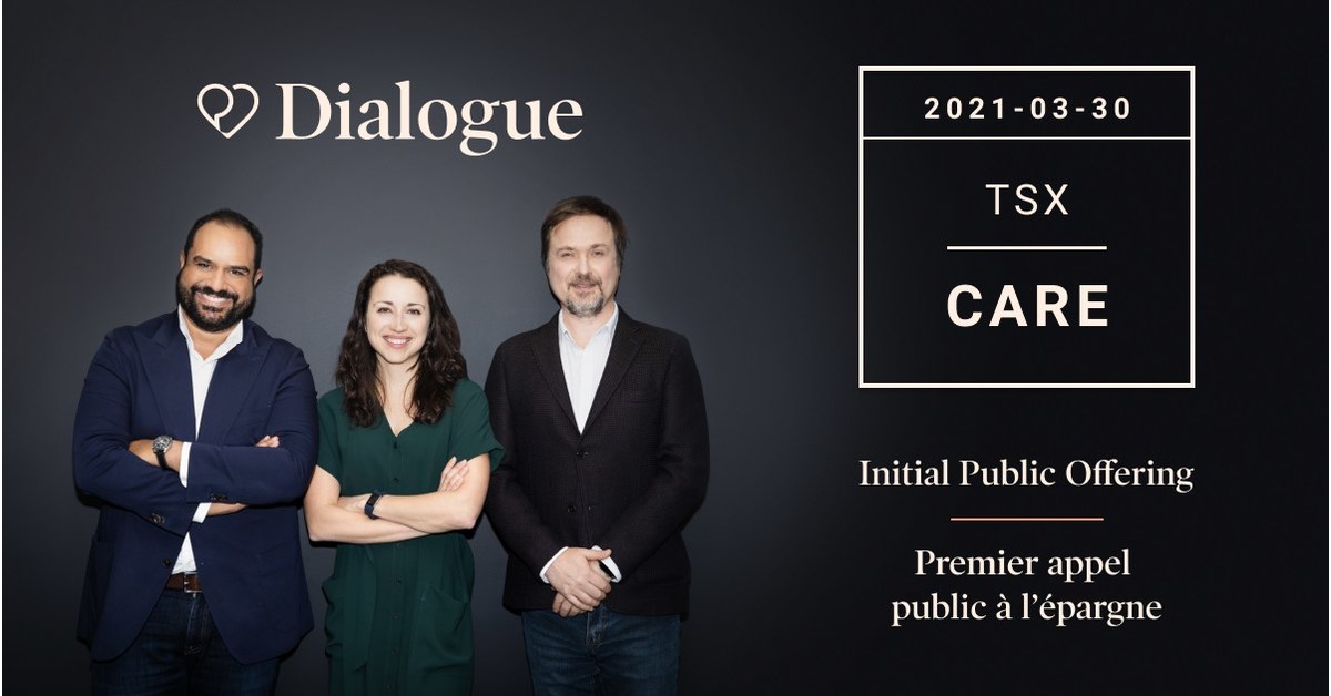 Dialogue Technologies de la Santé inc. réalise son premier appel public ...