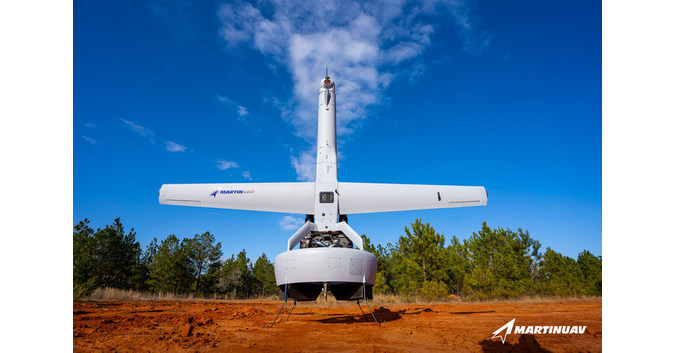 Martin UAV Unveils V-BAT 128, Featuring Increased Payload, Endurance ...