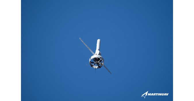 Martin UAV Unveils V-BAT 128, Featuring Increased Payload, Endurance ...