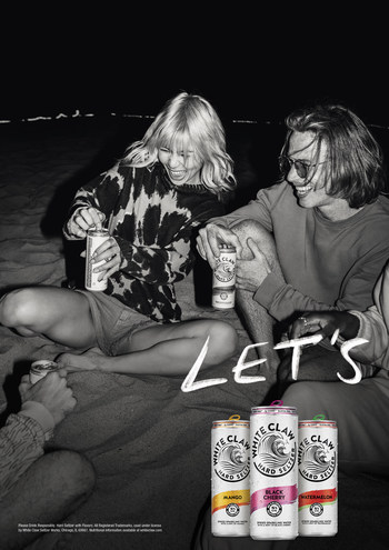 White Claw® Hard Seltzer Launches First Global Campaign - "Let's White ...
